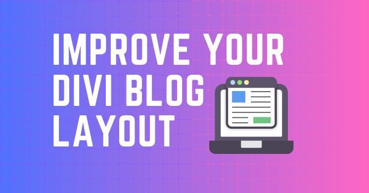Improve Your Divi Blog Layout NOW! (Equal Height Posts for Better ...